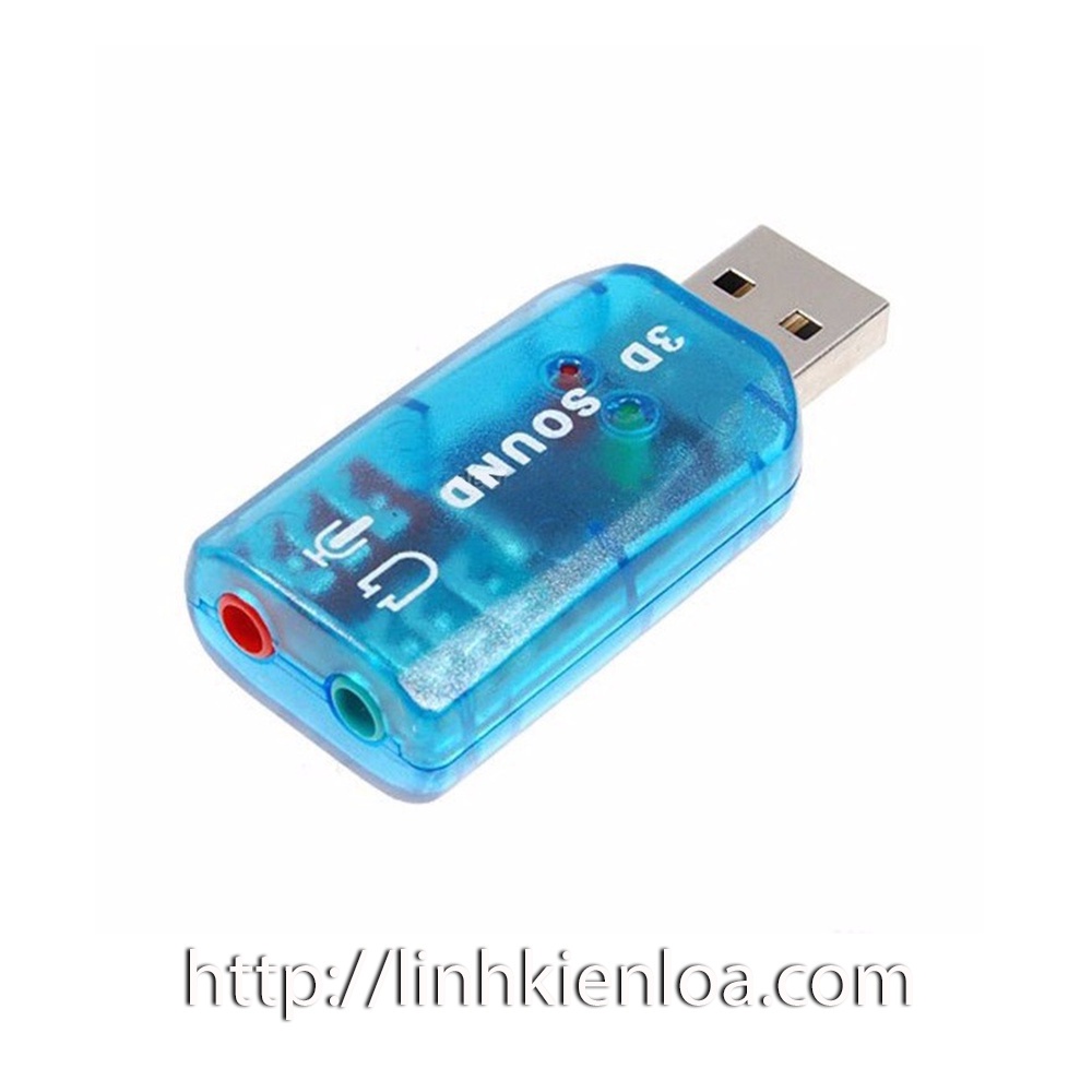 Card chuyển USB ra Sound - Card âm thanh USB dùng cho máy tính | Shopee ...