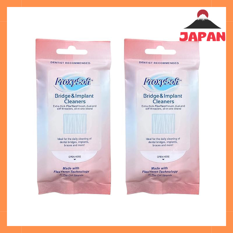 Proxy Soft Bridge & Implant Cleaner - 30 Sticks (Variety Pack) | Shopee ...