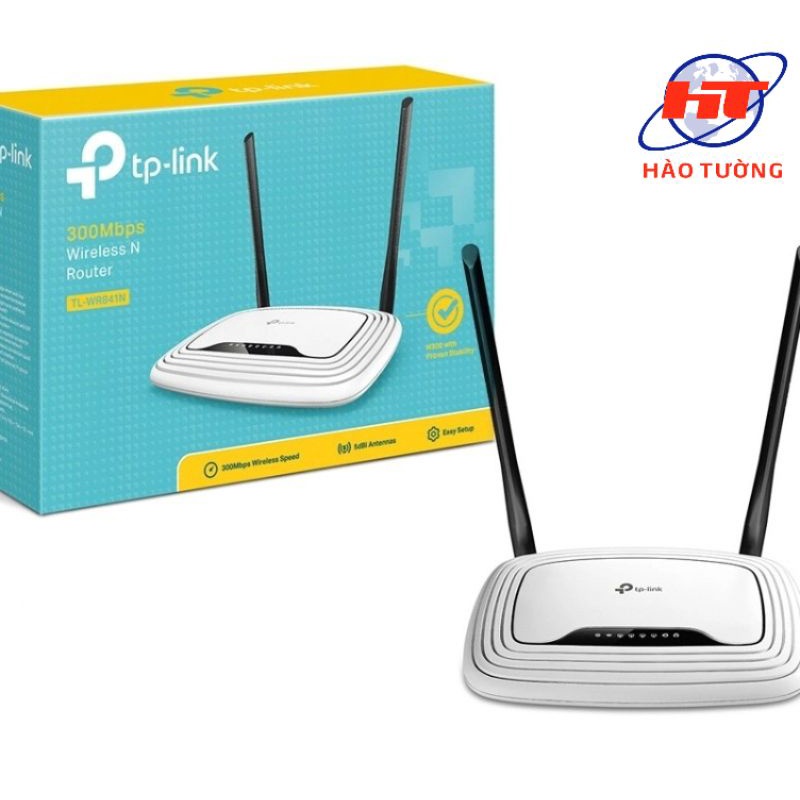 Bộ Phát Wifi TPLINK TL-WR841N, 841ND 2 Râu, Tốc Độ 300Mbps - Wifi ...
