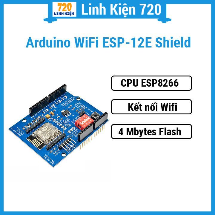 Bảng mạch Arduino WiFi ESP-12E Shield chất lượng | Shopee Việt Nam