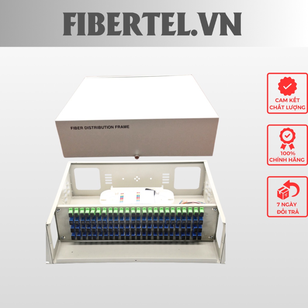 Vỏ Hộp ODF indoor sắt 96Fo Chính Hãng Vật Tư Viễn Thông Fibertel ...