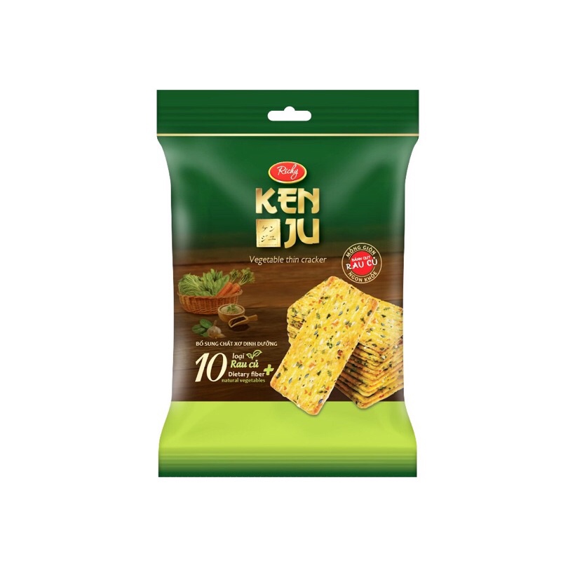 Bánh quy Kenju Richy vị rau củ túi 192g - Shop Thái Hà | Shopee Việt Nam