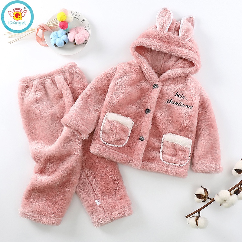 Bộ Đồ Ngủ Có Mũ Trùm Ấm Áp Dễ Thương Dành Cho Trẻ Nhỏ | Shopee Việt Nam