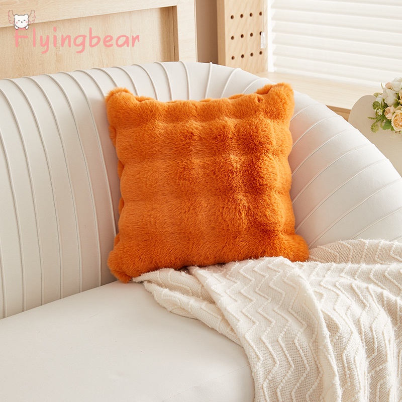 Flyingbear Vỏ Bọc Gối Tựa Lưng sofa Vải Nhung Hình Chữ Nhật Ba Chiều ...