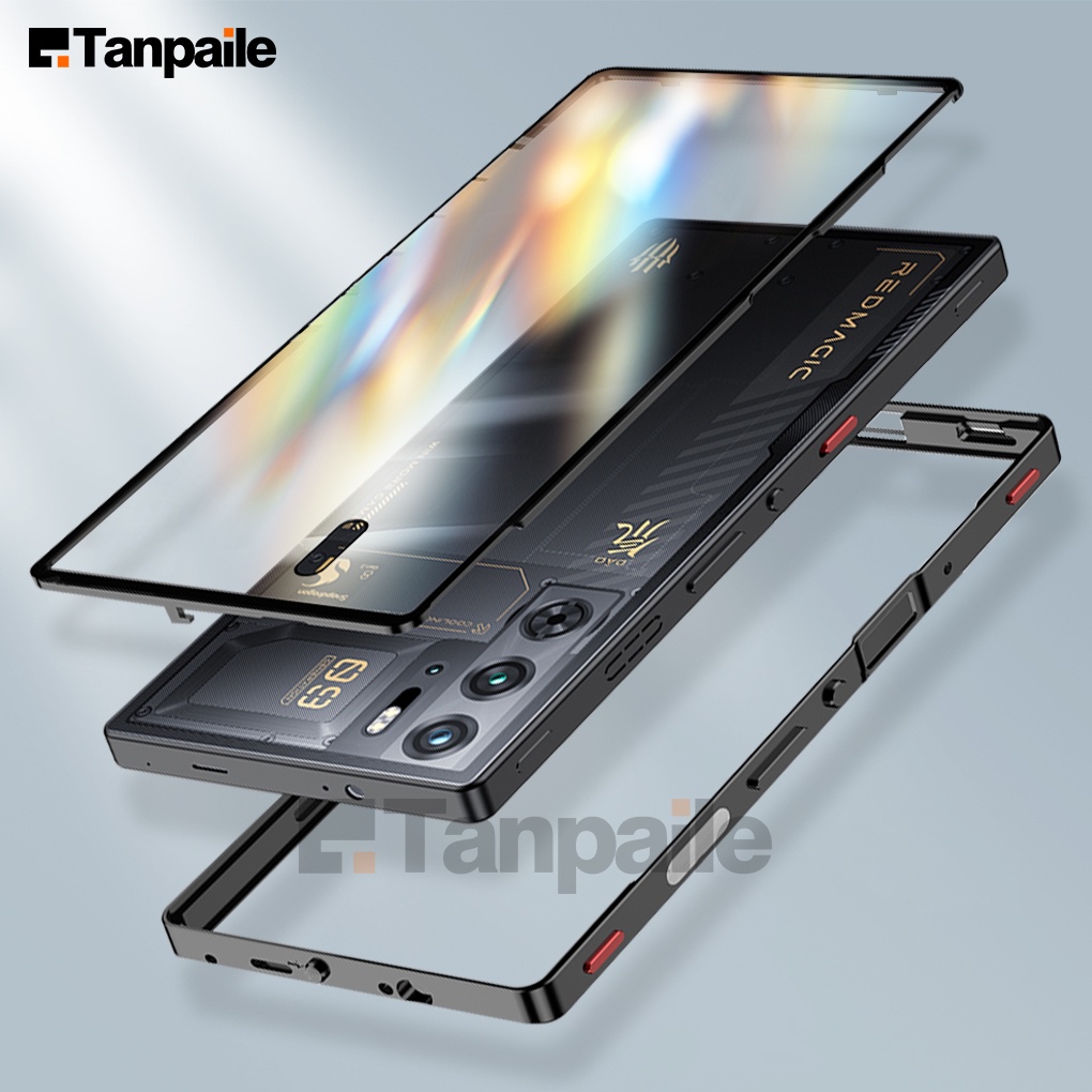 Tanpaile- Ốp lưng kim loại hợp kim nhôm siêu mỏng sang trọng cho Nubia Red Magic 9 Pro + 8 Z50 ...