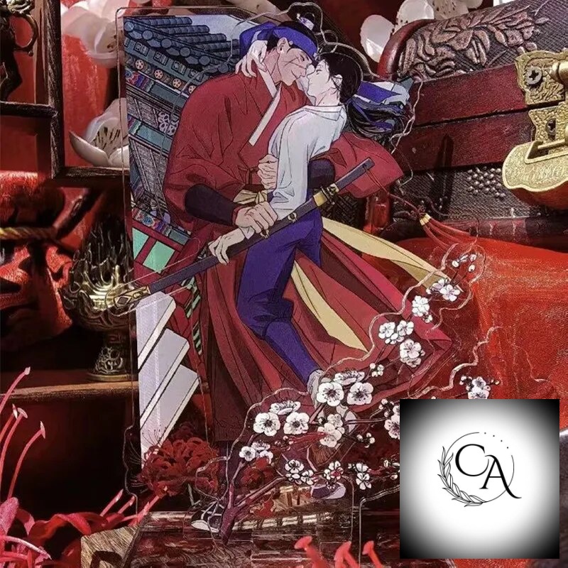 Mô hình Standee Kiếm kề hoa Steel Under Silk Acrylic Anime Korea BL Lee ...