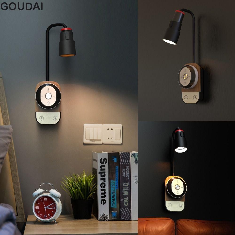 Đèn bàn GOUDAI có điều khiển từ xa Đèn chiếu sáng trong nhà Phòng ngủ ...