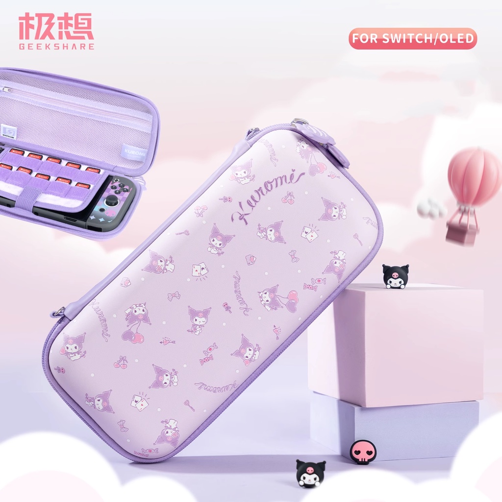 SANRIO Geek Share Hộp Đựng Máy Chơi Game nintendo switch Và switch oled | Shopee Việt Nam