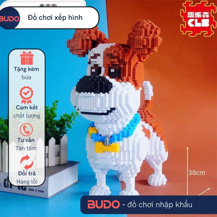 [Tặng Búa] Bộ Đồ Chơi Lắp Ráp Hình Chú Chó Husky Shiba Corgi Mike Dễ ...