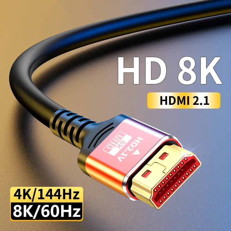 Cáp HDMI2.1 8K cho Xiaomi TV Box PS5 Cáp USB HUB 48Gbps eARC Dolby ...