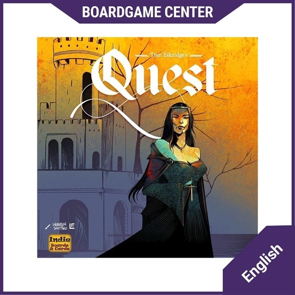Bộ trò chơi Boardgame - Quest (2021) - An all-new social deduction game by Don Eskridge for 4 ...