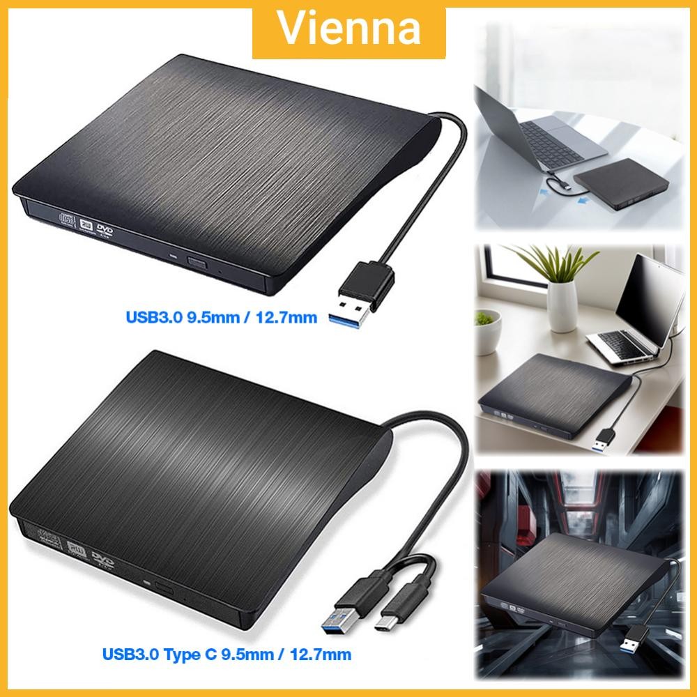 Hộp đựng USB 3.0 / USB 3.0 + Type-C SATA Sang USB CD ROM ODD 9,5mm / 12 ...