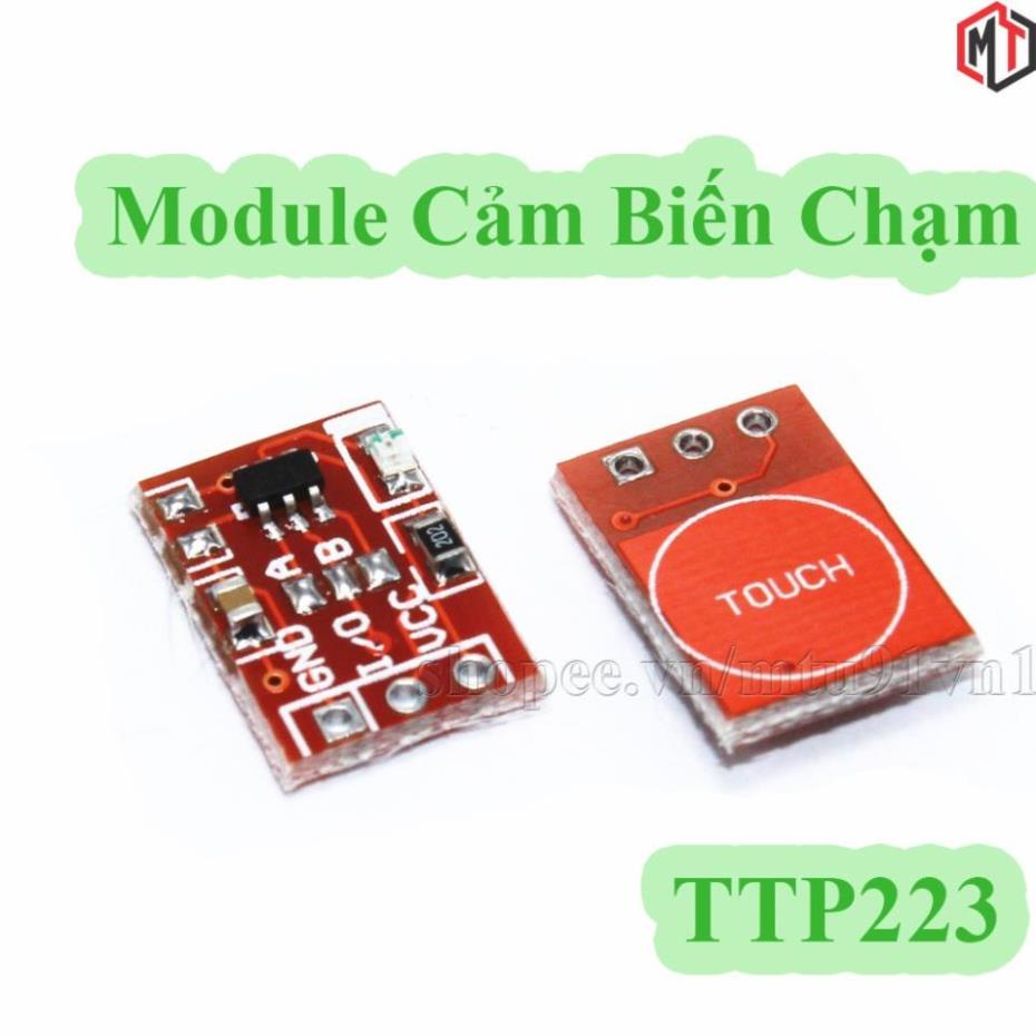 Module Nút Cảm Biến Chạm TTP223 - Touch sensor | Shopee Việt Nam