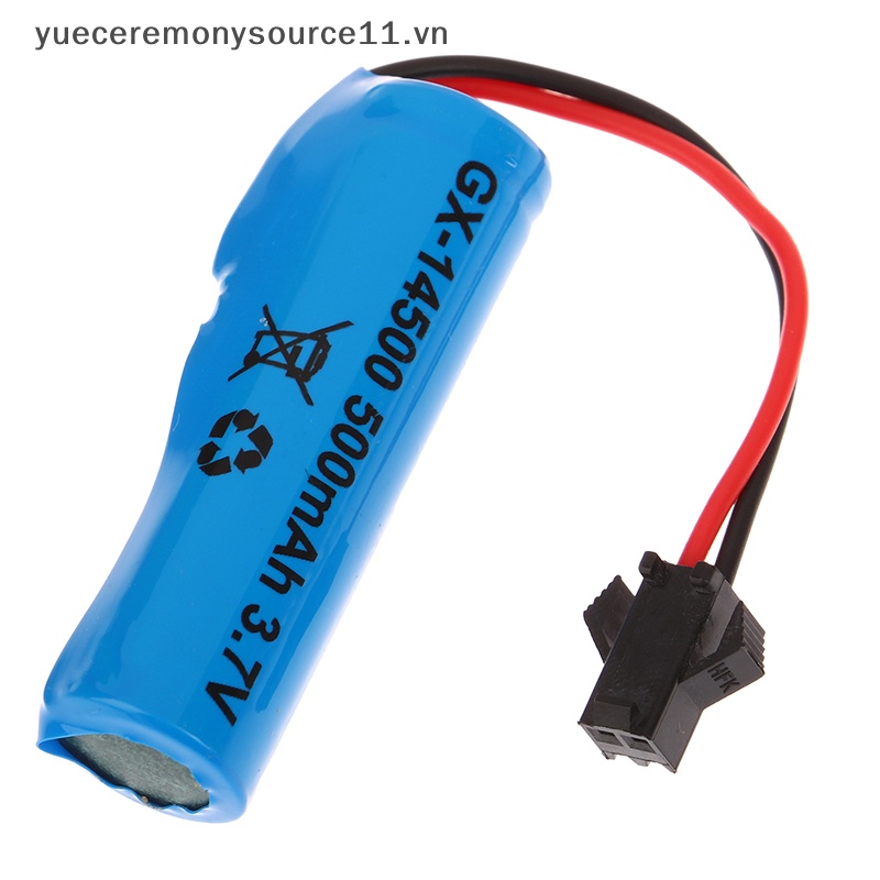 Bộ Sạc 3.7v 500mah 14500 Cho c2 d828 rc 3.7v 14500 li-ion plug sm-2p ...
