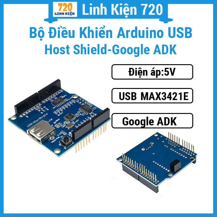 Bộ điều khiển Arduino USB Host Shield-Google ADK hỗ trợ đa thiết bị | Shopee Việt Nam