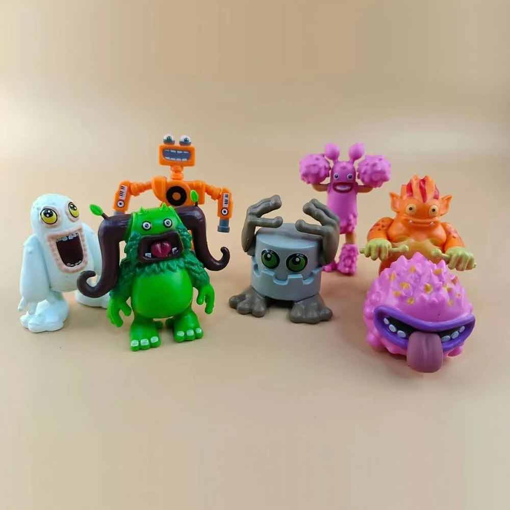 Unisex 13pcs My Singing Monsters Action Figure Ghazt Noggin Mammott ...