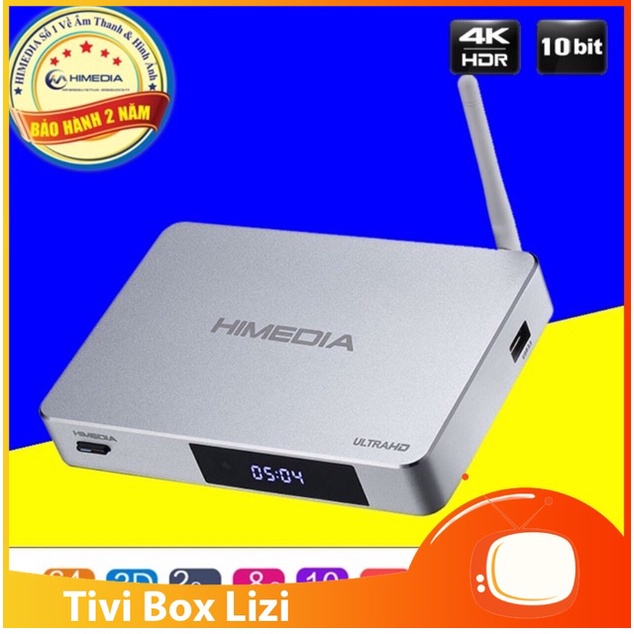 Đầu Android Box TV Himedia 4K Q5 Pro Ram 2GB Bao hành chinh hãng den ...