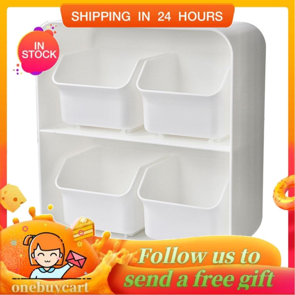 Onebuy Four Compartments Pull Out Desktop Organizer Tabletop Drawer ...