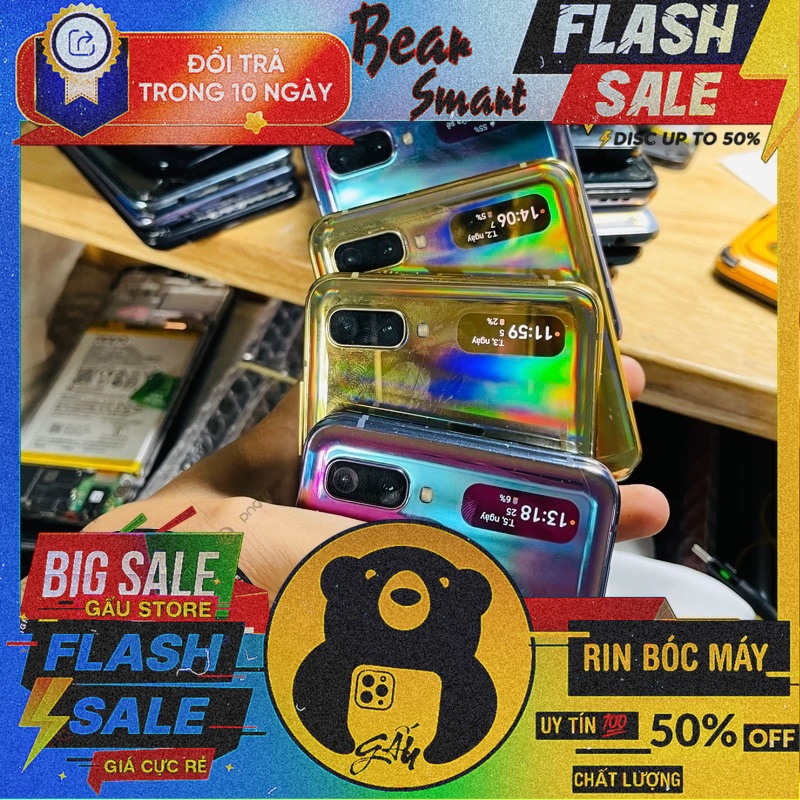 Samsung Z Flip Hư màn hình (SM - F700F) Đã Test Full Chức Năng / Cụm ...