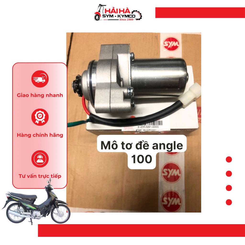 Mô tơ đề xe Angel 100cc [Chính hãng SYM] | Shopee Việt Nam