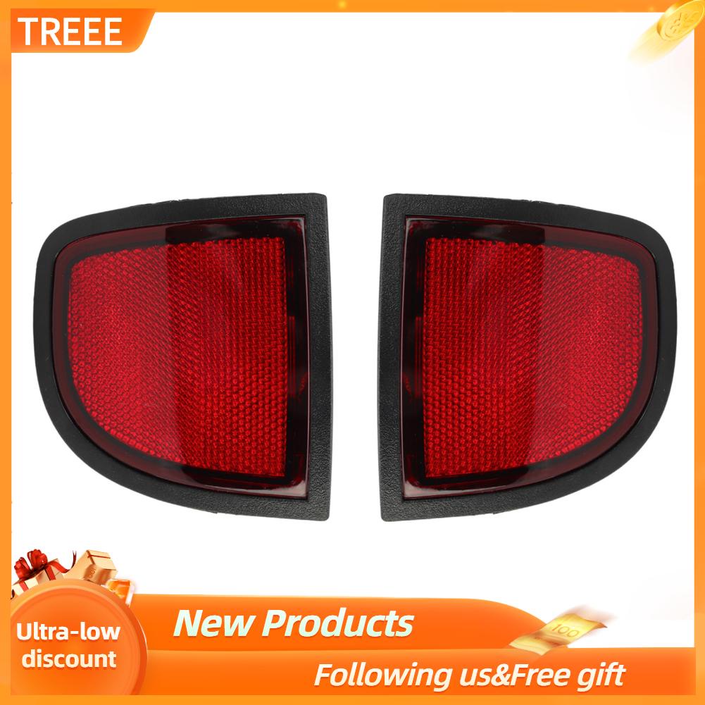 Treee Rear Bumper Reflector Replacement Tail Increase Car Visibility ...