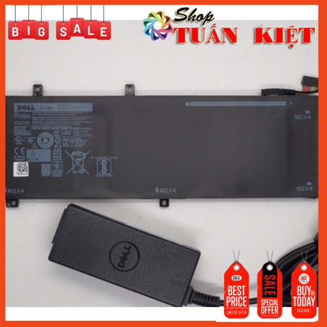 Pin Laptop Dell XPS 15 9550 Precision 5510 5530 Mã Pin RRCGW (3 CELL ...