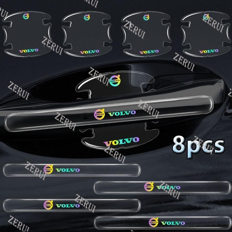 Sticker Laser 3D Dán Tay Nắm Cửa Xe Hơi Volvo XC70 XC90 V50 V70 S60 S80 ...