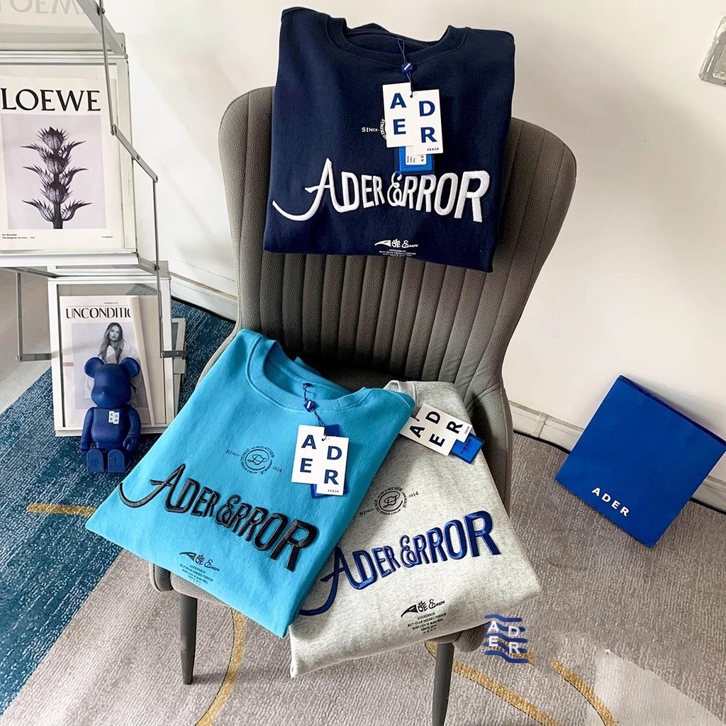 DEWB ADER sweater women's South Korea fashion brand embroidered letter ...