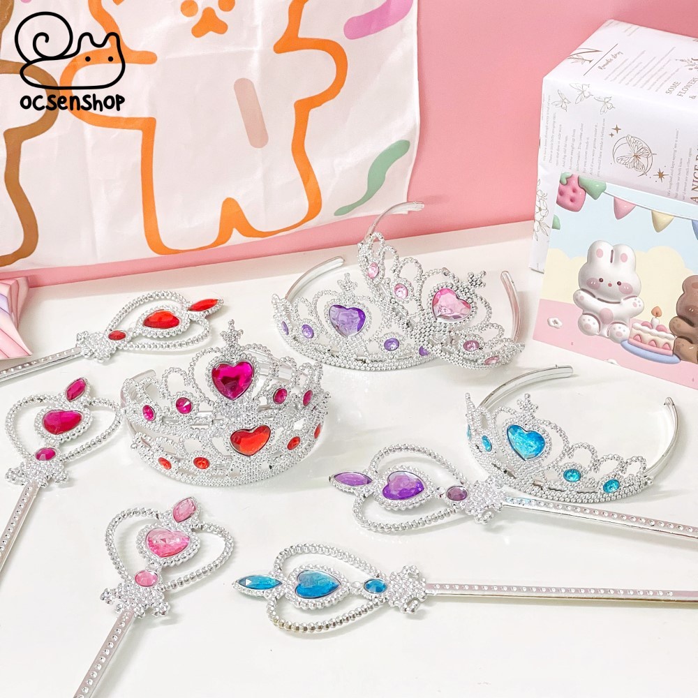 Set vương miện + quyền trượng | Shopee Việt Nam