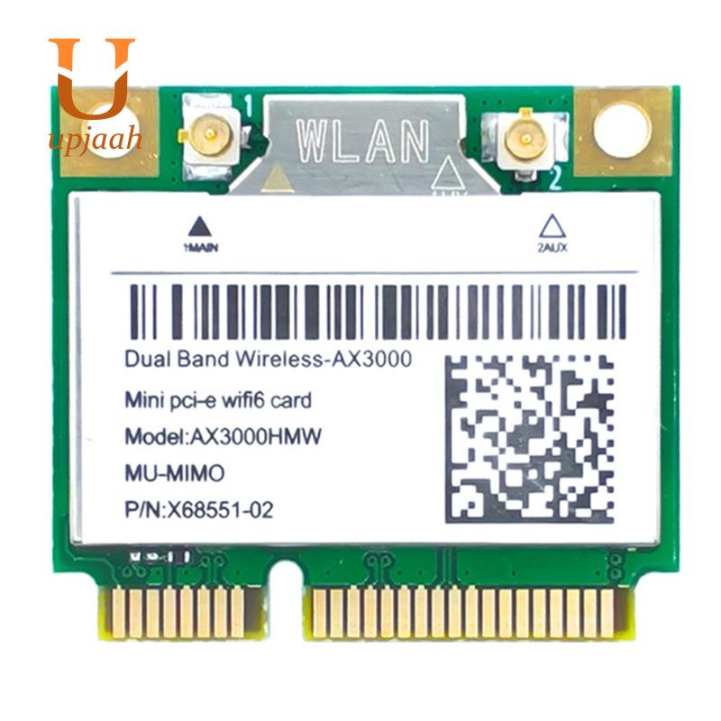 Card Mạng Không Dây ax200 Ax3000Hw mini Pcie wifi 6 2.4g / 5g bluetooth ...