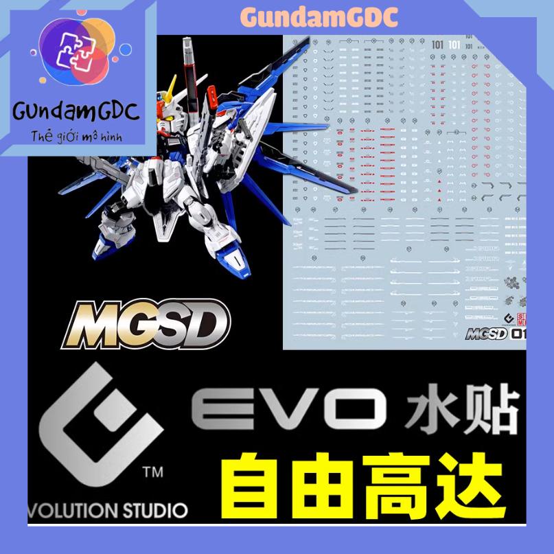 Decal nước cho mô hình 【EVO】MGSD Freedom ZGMF-X10A | Shopee Việt Nam