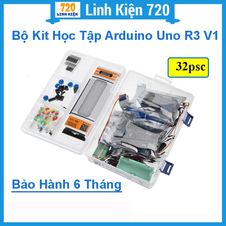 Bộ kit học tập Arduino UNO R3 V1 | Shopee Việt Nam