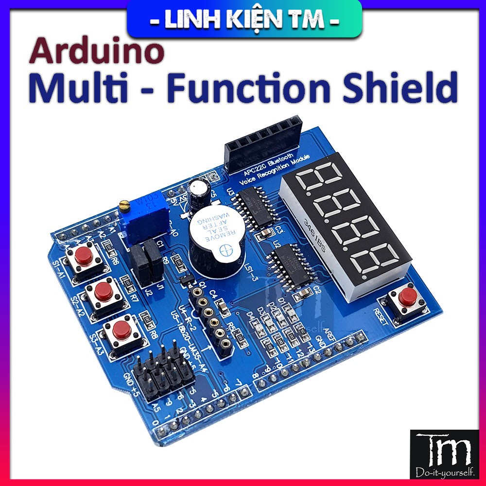 Mạch Mở Rộng Arduino Multi - Function Shield | Shopee Việt Nam