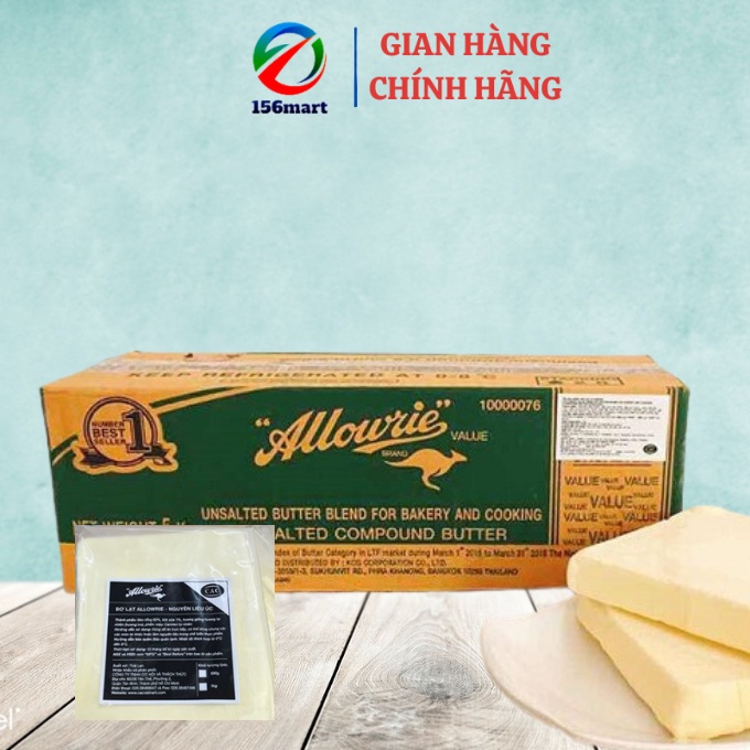 Bơ lạt Úc Allowrie 500g ( Chỉ Ship hỏa tốc HCM ) | Shopee Việt Nam