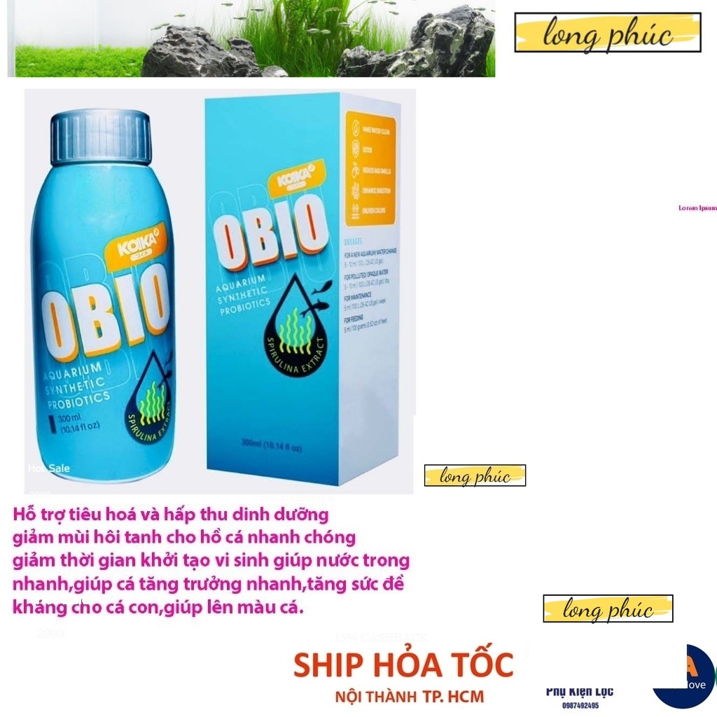 Men vi sinh OBIO vi sinh cao cấp làm trong nước và hỗ trợ tiêu hoá ...