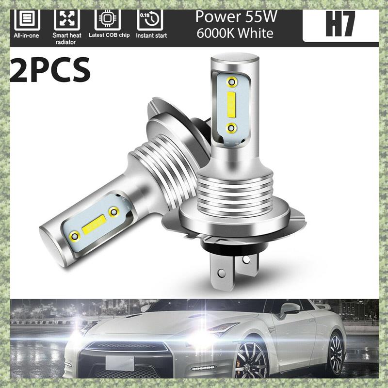 Set 2 Đèn Pha led h7 6000k 110w 8000lm Siêu Sáng Dành Cho Ô Tô | Shopee ...