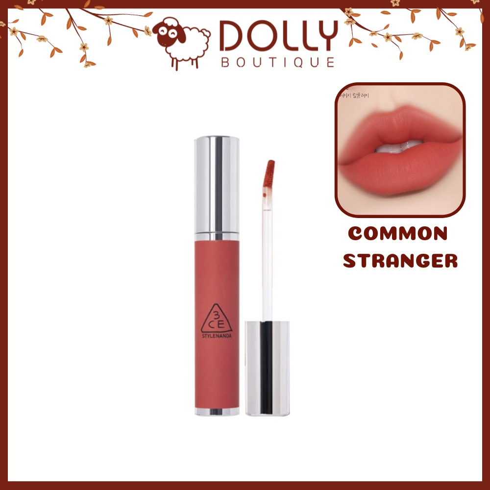 Son Kem Lì 3CE Hazy Lip Clay #Common Stranger 4g | Shopee Việt Nam