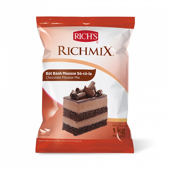 Bột bánh mousse socola Rich 1Kg | Shopee Việt Nam