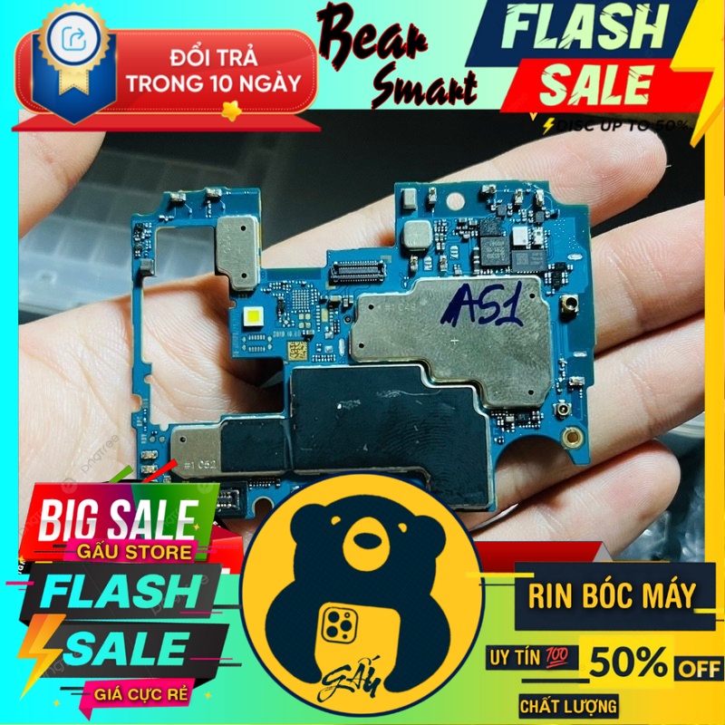 Main Samsung A51 A515F Bể Socket / rin bóc máy / Mainboard / Bo Mạch ...