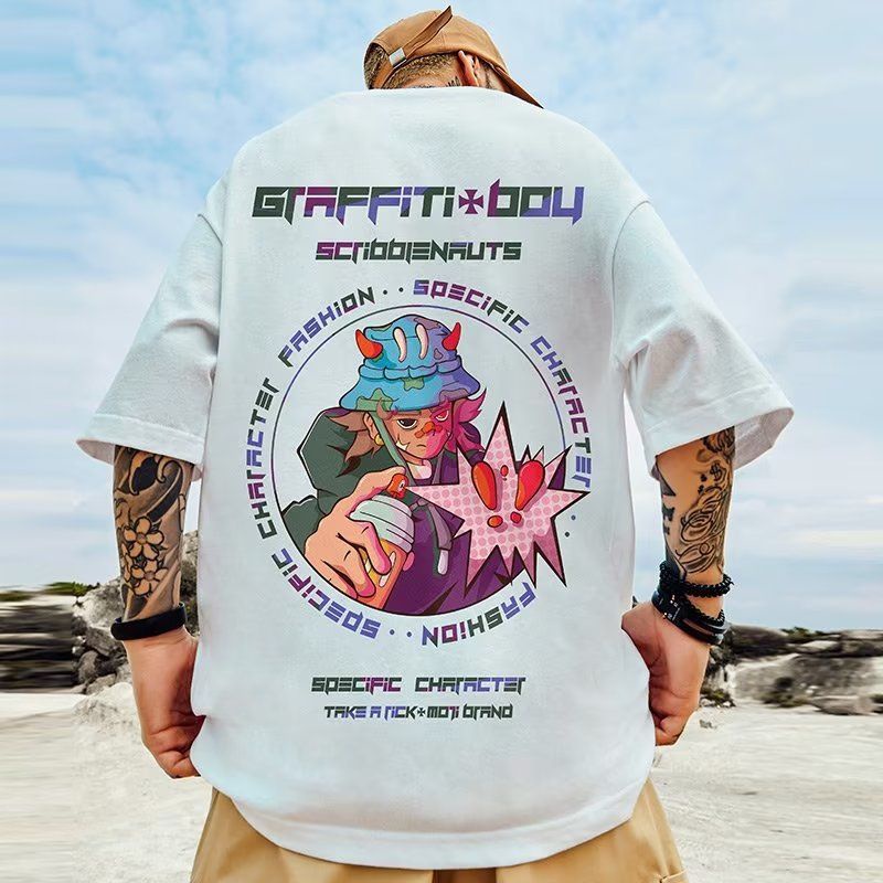 Áo Thun Summer Mens Korean Fashion Short Sleeve T Shirt Hip Hop Style