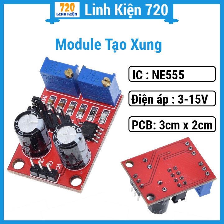 Moudle mạch tạo xung NE555 | Shopee Việt Nam