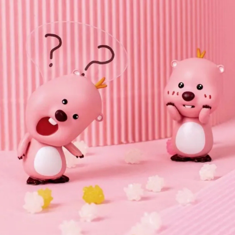 Loopy Đồ Chơi Cầm Tay Nén Hoạt Hình Màu Hồng Dễ Thương Trang Trí Bàn ...