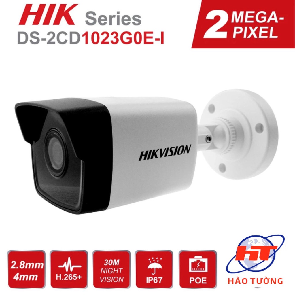 Camera IP Hikvision DS-2CD1023G0E-I(L) , 1023G0-IUF , 2CD1023 và DS ...