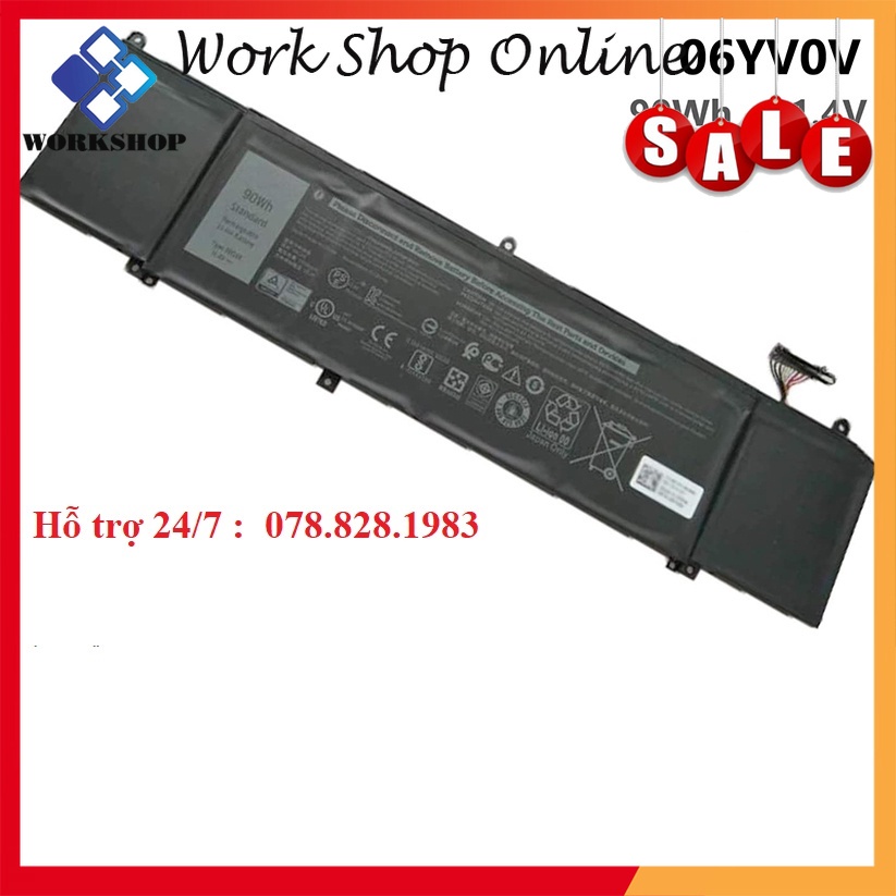 Pin Laptop Dell G5 5590 G7 7590 7790 Dell Alienware M15 M17 R1 năm 2018 ...