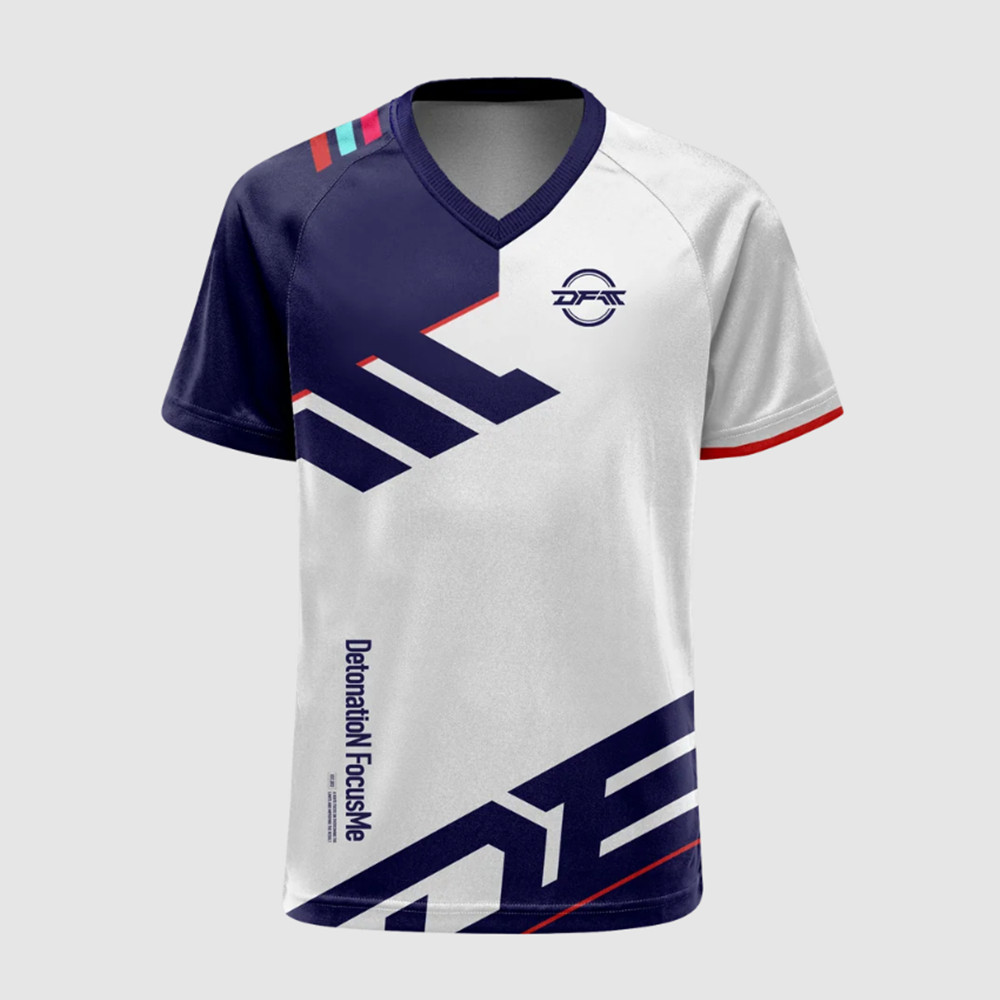 Dfm 2025 PRO JERSEY VALORANT DIV. Áo thun trò chơi thể thao điện tử DetonatioN FocusMe, 2025 Mới ...