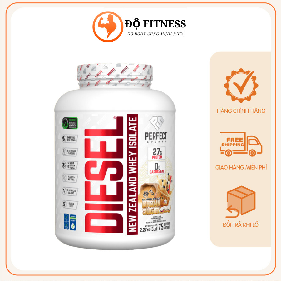Diesel Whey Protein Isolate 2.3kg (5LBS) - thực phẩm bổ sung thể hình ...