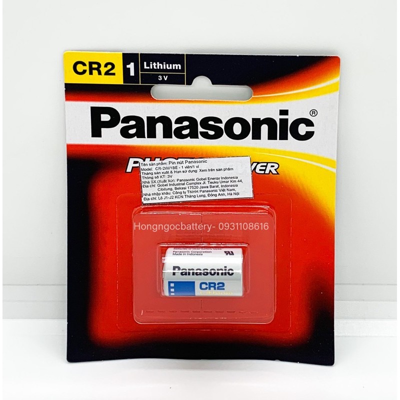 Pin CR2 Panasonic Lithium 3V - Hàng Chính Hãng | Shopee Việt Nam
