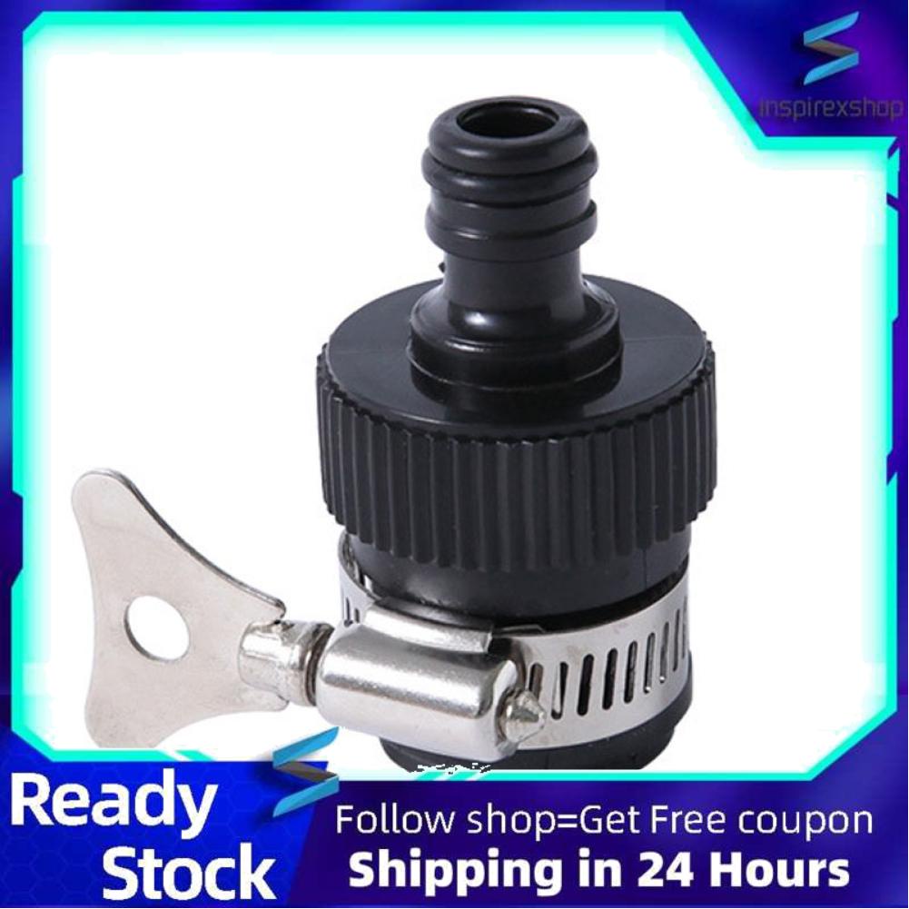 Inspirexshop Rubber Faucet Universal Connector with Metal Clamp Handle ...