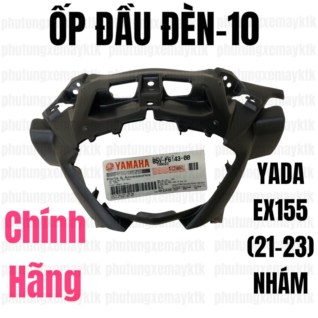 [Chính hãng Yamaha]YADA-EX155(21-23)-NHÁM-10 Ốp đầu đèn | Shopee Việt Nam