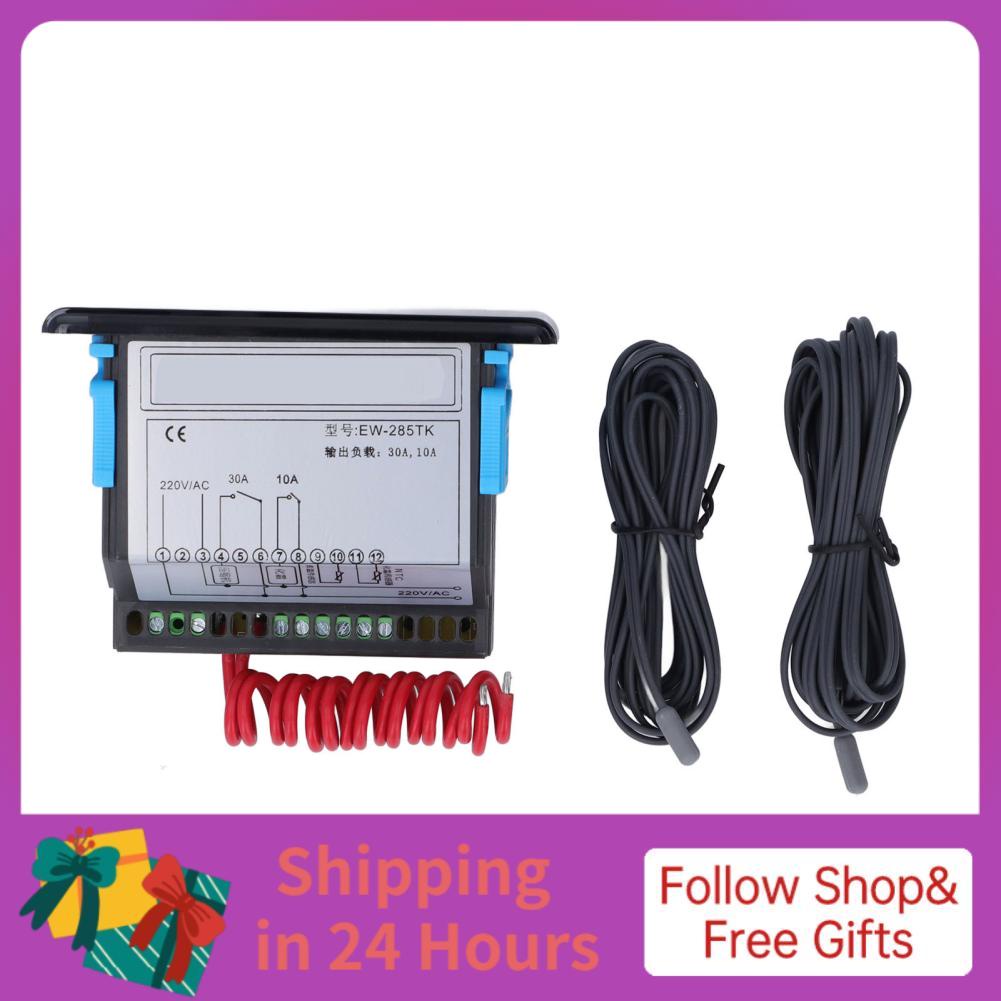 Iuxishop Temperature Controller Digital Thermostat AC220V for Freezer ...